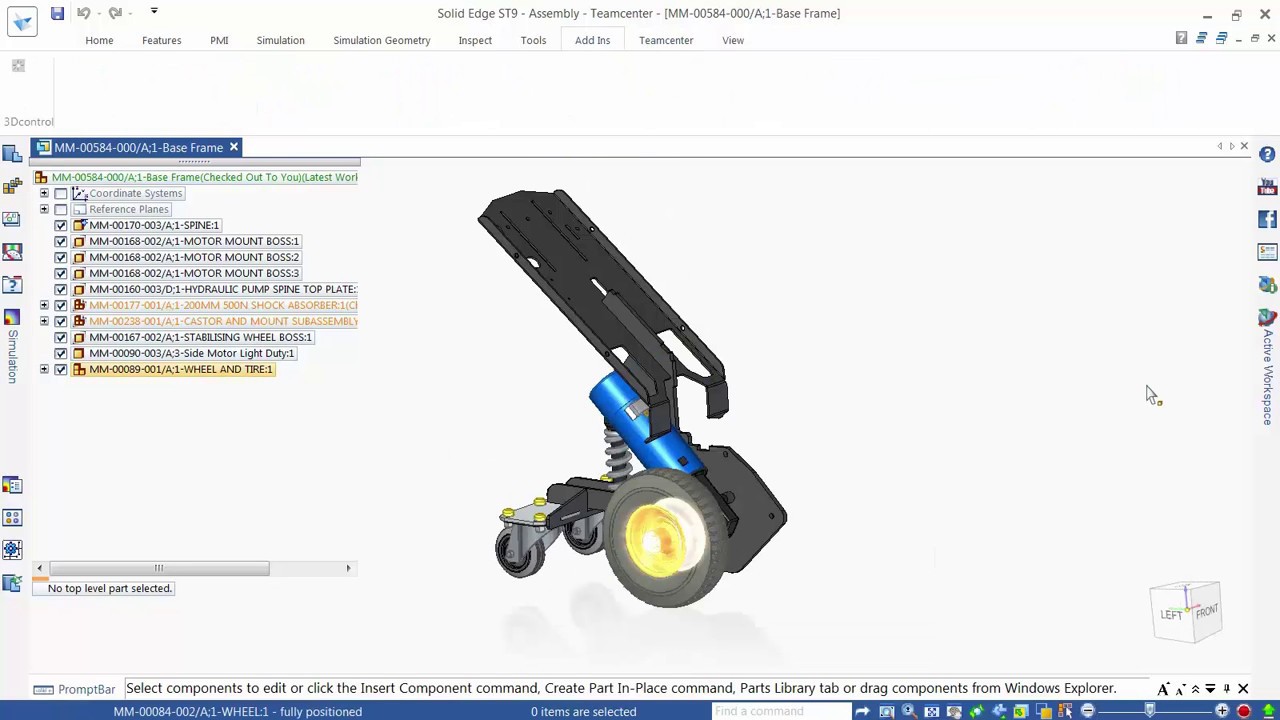 Solid Edge Data Management with Teamcenter using Active Workspace - YouTube