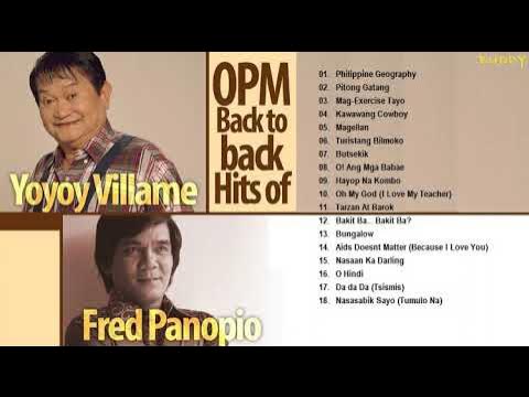 Fred Panopio & Yoyoy Villame │OPM Classic Collection - YouTube