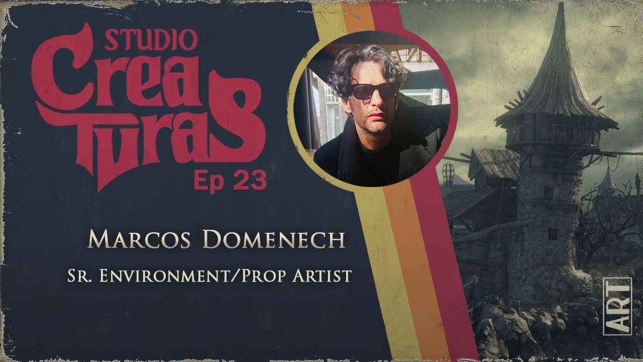 Ep 23 - Marcos Domenech - Senior Environment/Prop Artist - YouTube