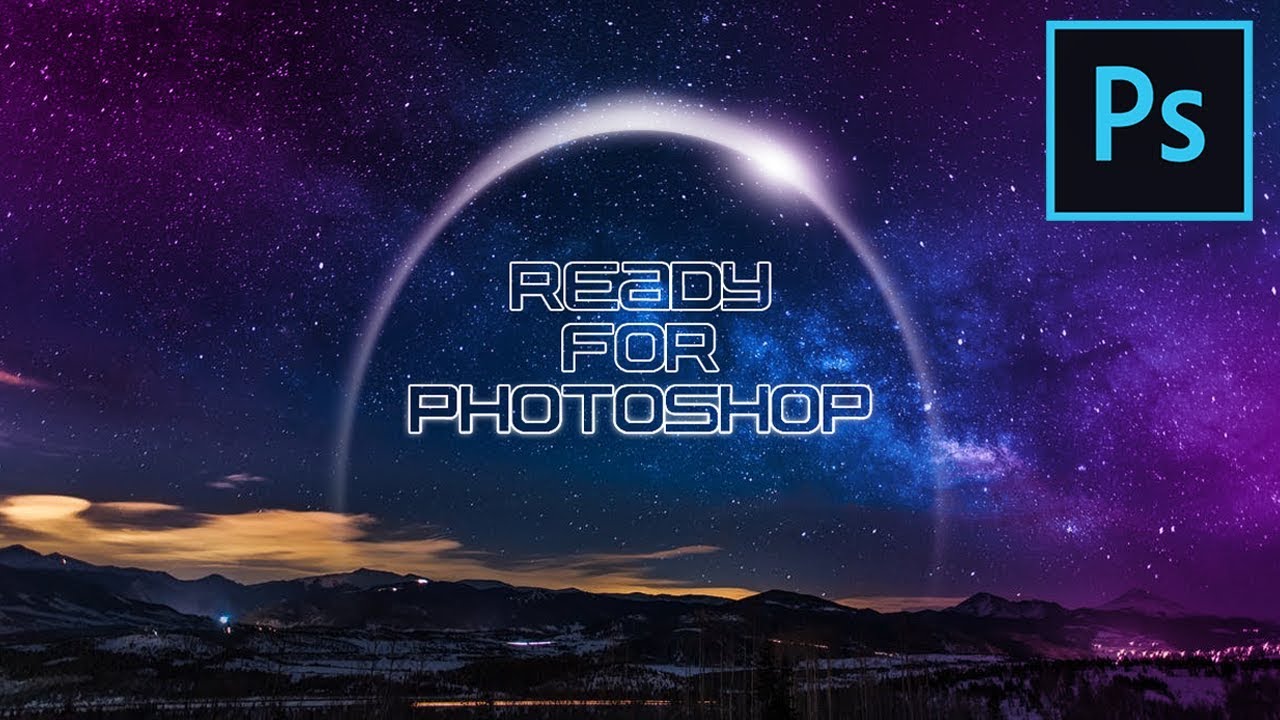 Making a Ready Player One Style Text Effect in Photoshop - YouTube