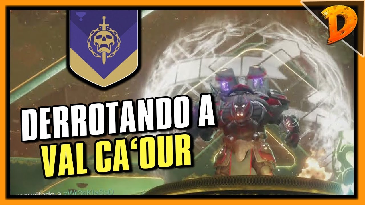 Destiny 2 | Derrotando a Val Ca'our [Final Boss] (Cubil de Incursión ...