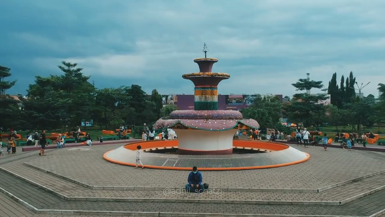 DRONE VIEW CIAMIS - JAWA BARAT - YouTube