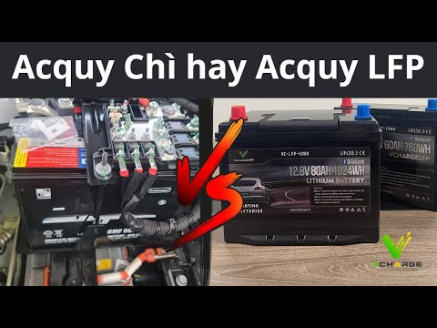 Acquy 12v Chì Hay Acquy 12v LFP sử dụng tốt hơn dành cho dòng xe điện ...