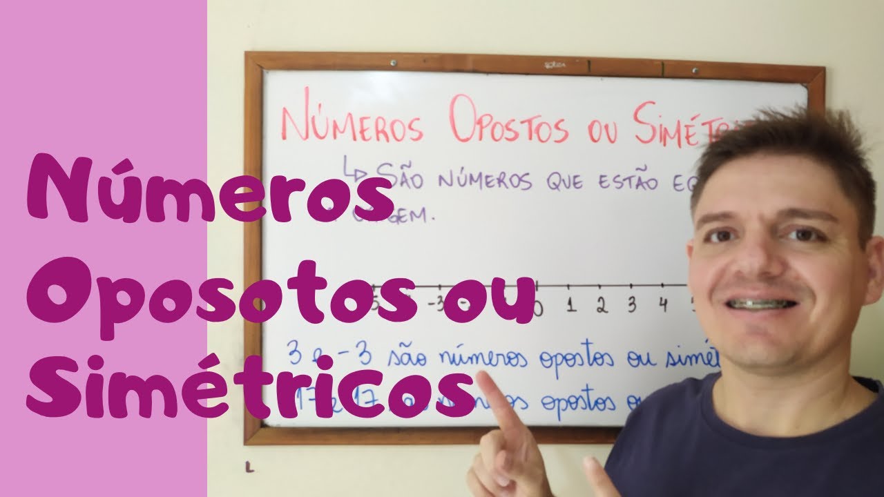 Números Opostos Ou Simétricos - LIBRAIN