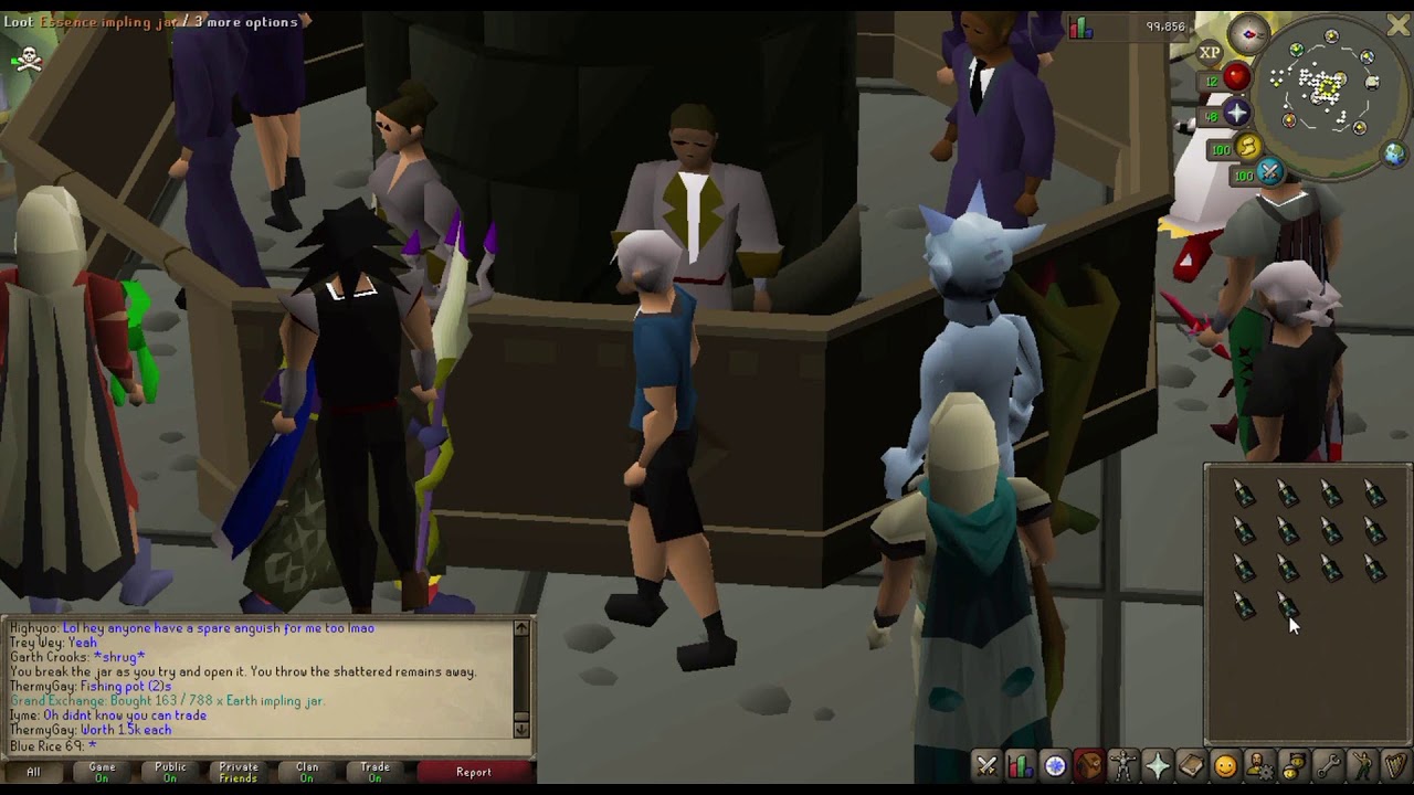 OSRS - Loot From 1K Essence Implings - YouTube