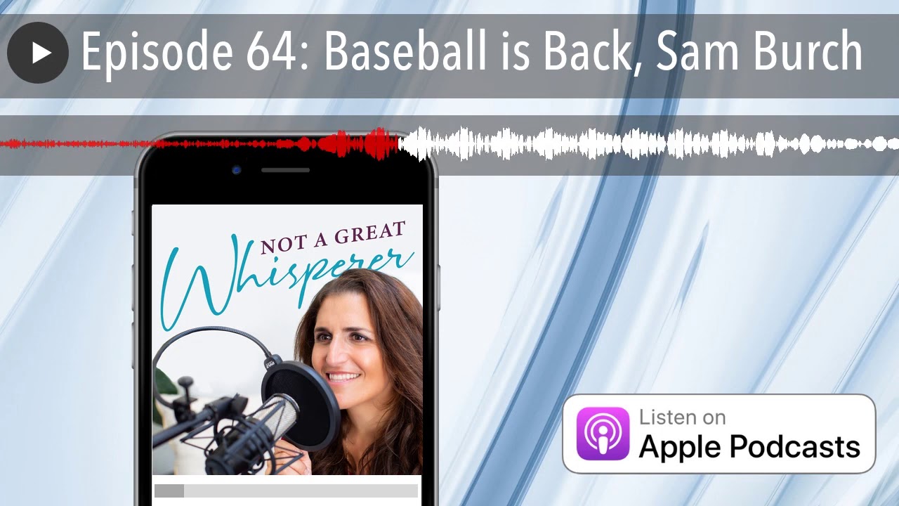 Episode 64: Baseball is Back, Sam Burch - YouTube