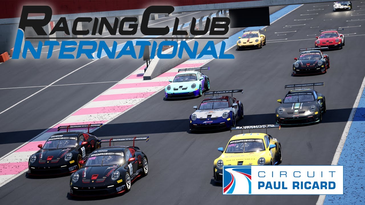 RCI Porsche Cup - Season 5 Round 1 // Paul Ricard - YouTube