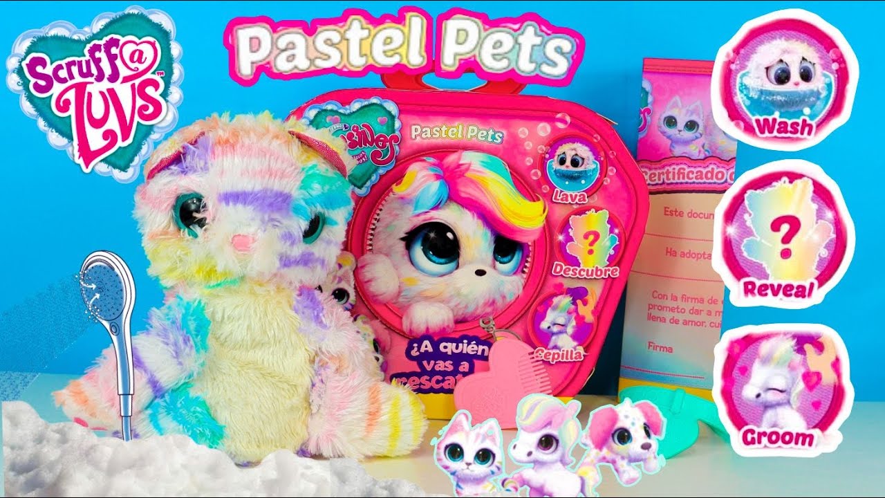 Little Live Pets - Scruff A Luvs Pastel Pets-Pets - YouTube