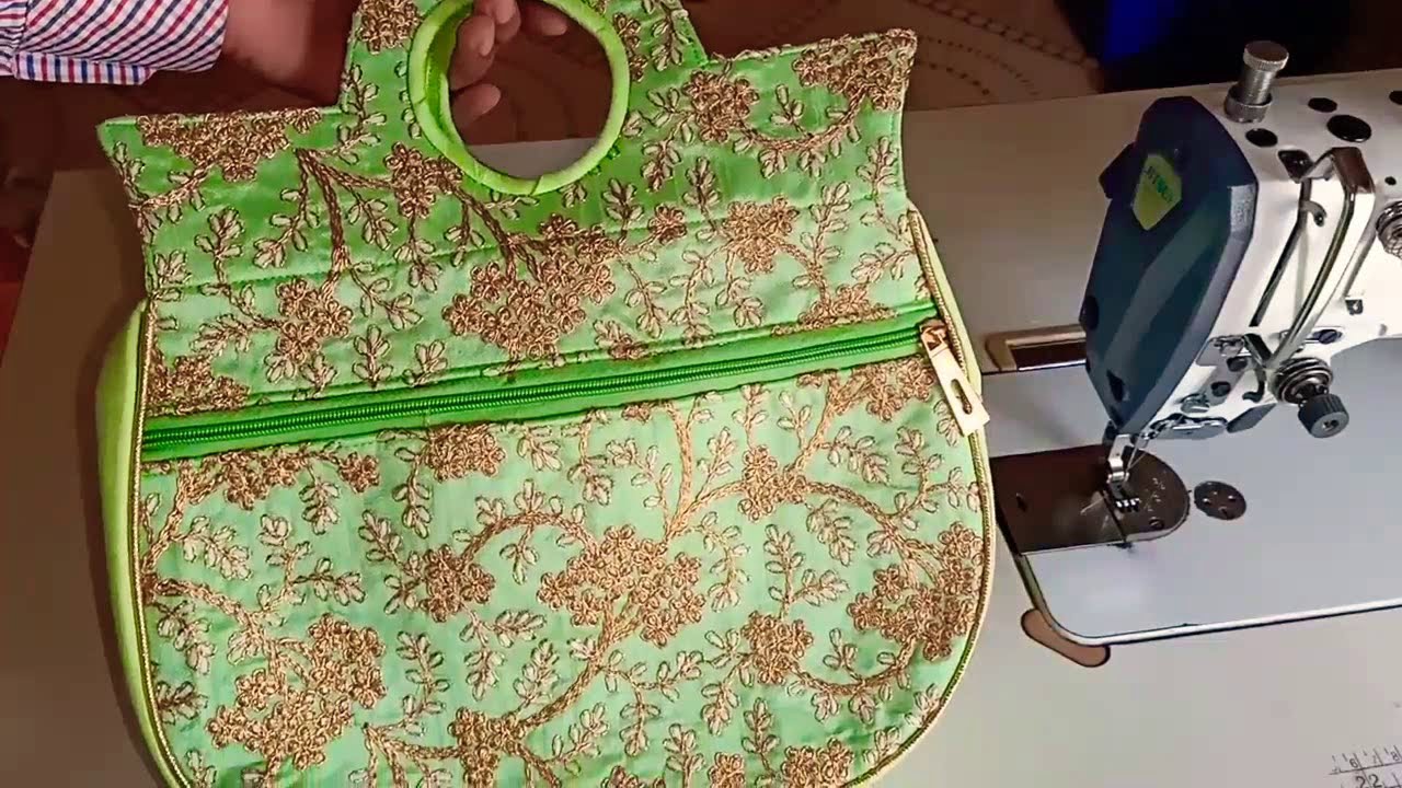How to make hand bag at home - YouTube