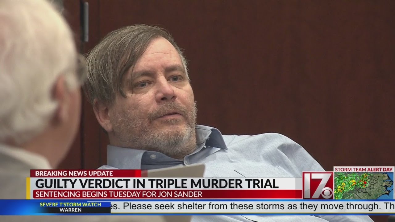 Sander tells judge 'put me to death' after guilty verdict - YouTube