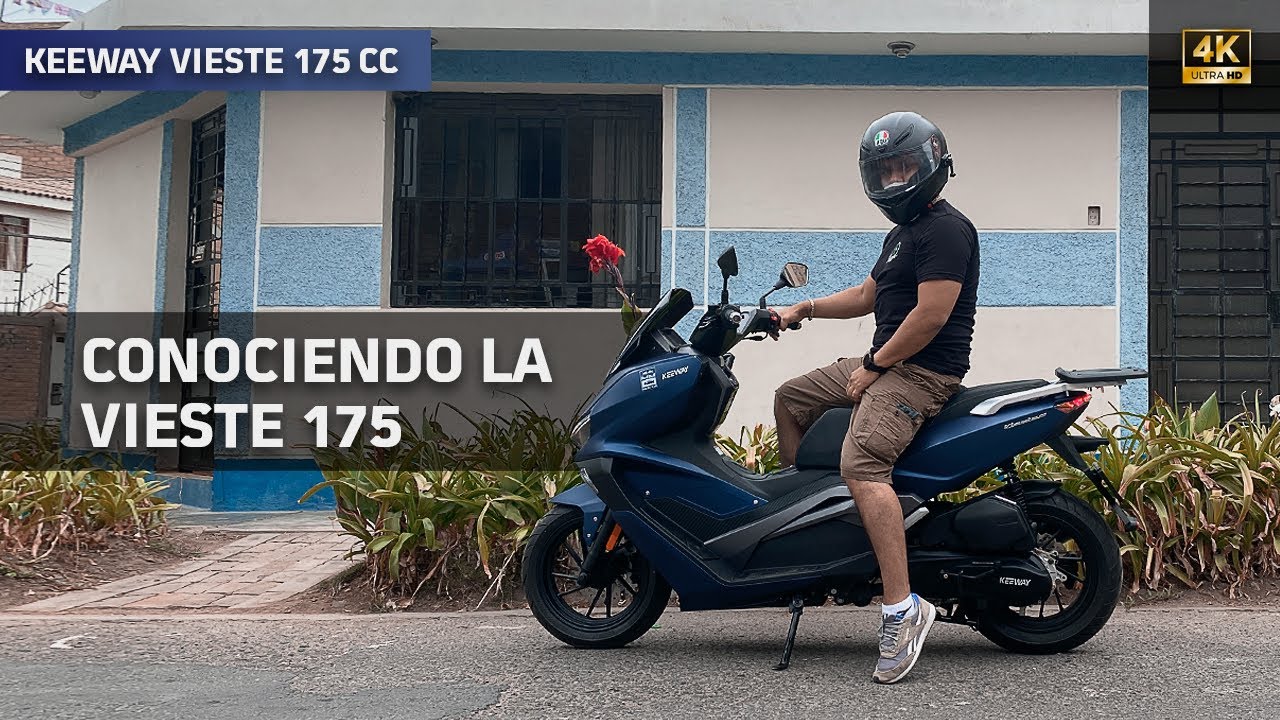CONOCIENDO LA KEEWAY VIESTE 175 🛵💁🏻‍♂️🥰 - YouTube