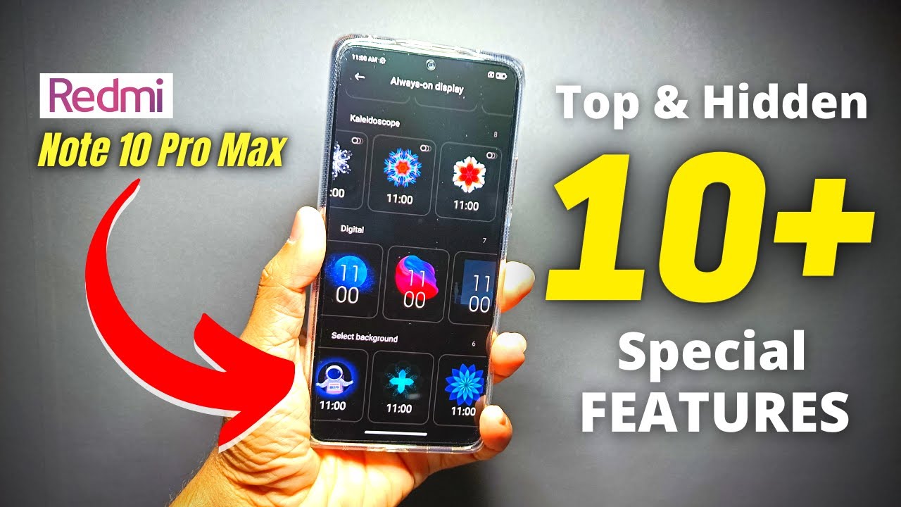 Redmi Note 10 Pro Tips And Tricks | Top 10 Best Features of Redmi Note ...