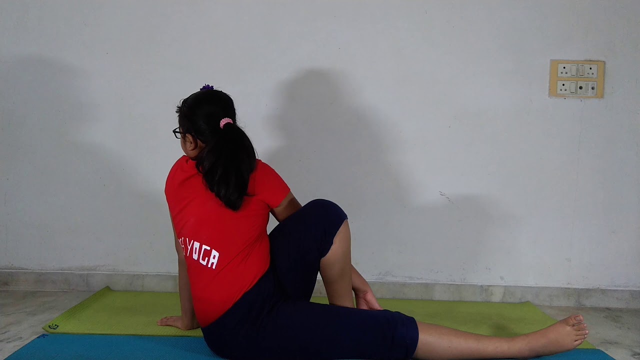 Vakrasana | How to do vakrasana - YouTube