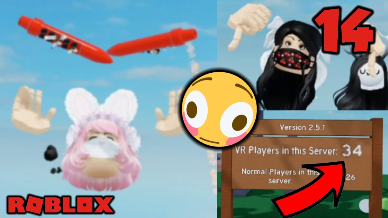 ROBLOX VR FUNNIEST MOMENTS 14 😳😳 - YouTube