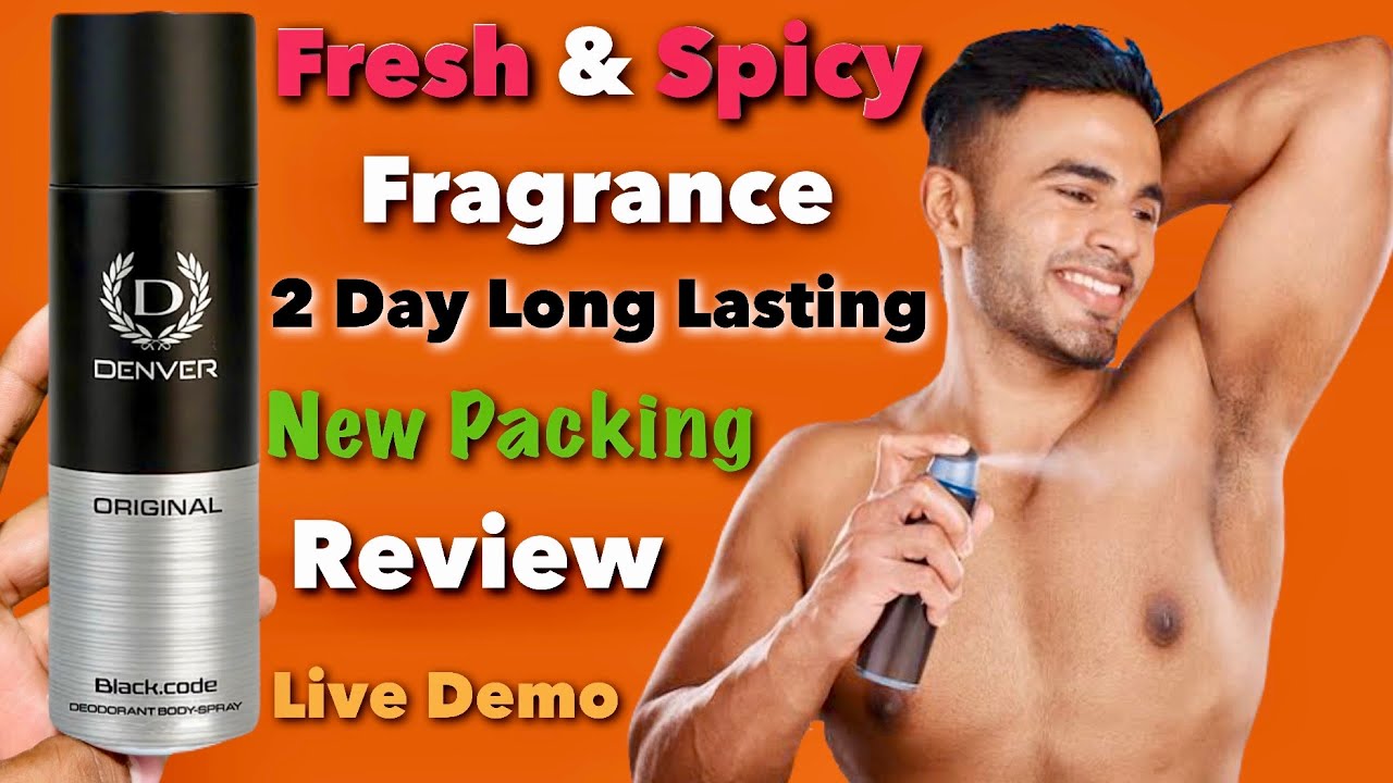 Denver Original Black Code Deodorant Body Spray Review , Fragrance Test ...