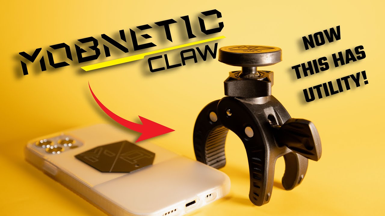 The Utility Phone Mount | Mobnetic Claw - YouTube