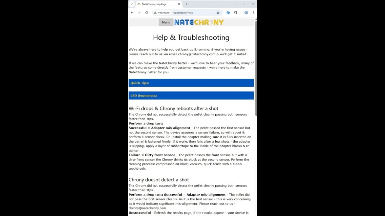 NateChrony Help Screen v5.11 - YouTube