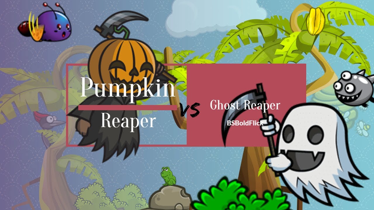 Epic Showdown: Pumpkin Head Reaper vs. Ghost Reaper | Evoworld Gameplay ...