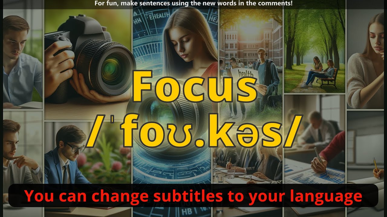 Focus meaning with 5 examples - YouTube