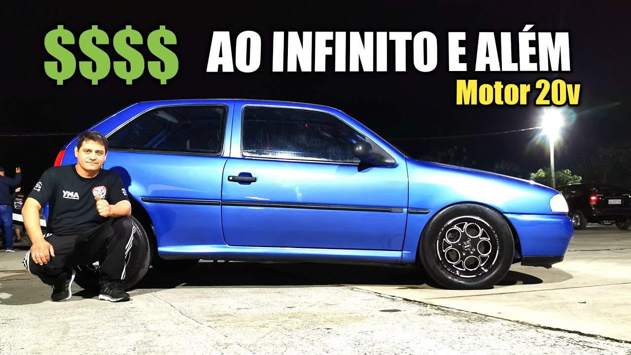 GOL TURBO 20v 499cv com 2.2bar E POUCA GRANA INVESTIDA 😂 - YouTube