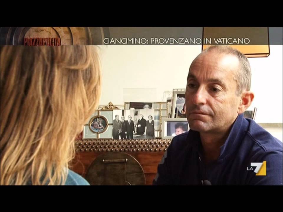 20120531 La7 Massimo Ciancimino Lo IOR la Banca Vaticana dedita al ...