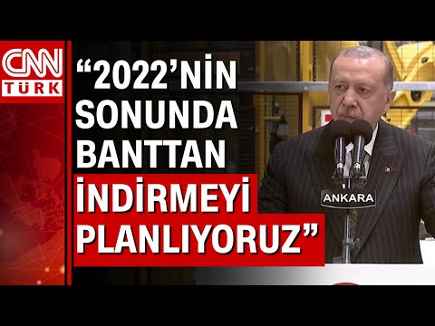 Cumhurbaşkanı Erdoğan Şişecam Polatlı üretim hattı açılış töreninde