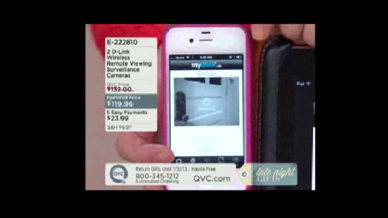 QVC D-Link Security Cameras - YouTube