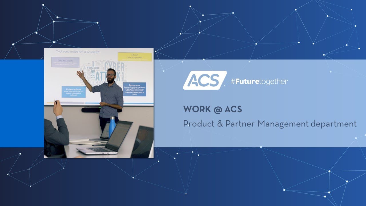 Product & Partner Management Department - ACS Data Systems - IT - YouTube