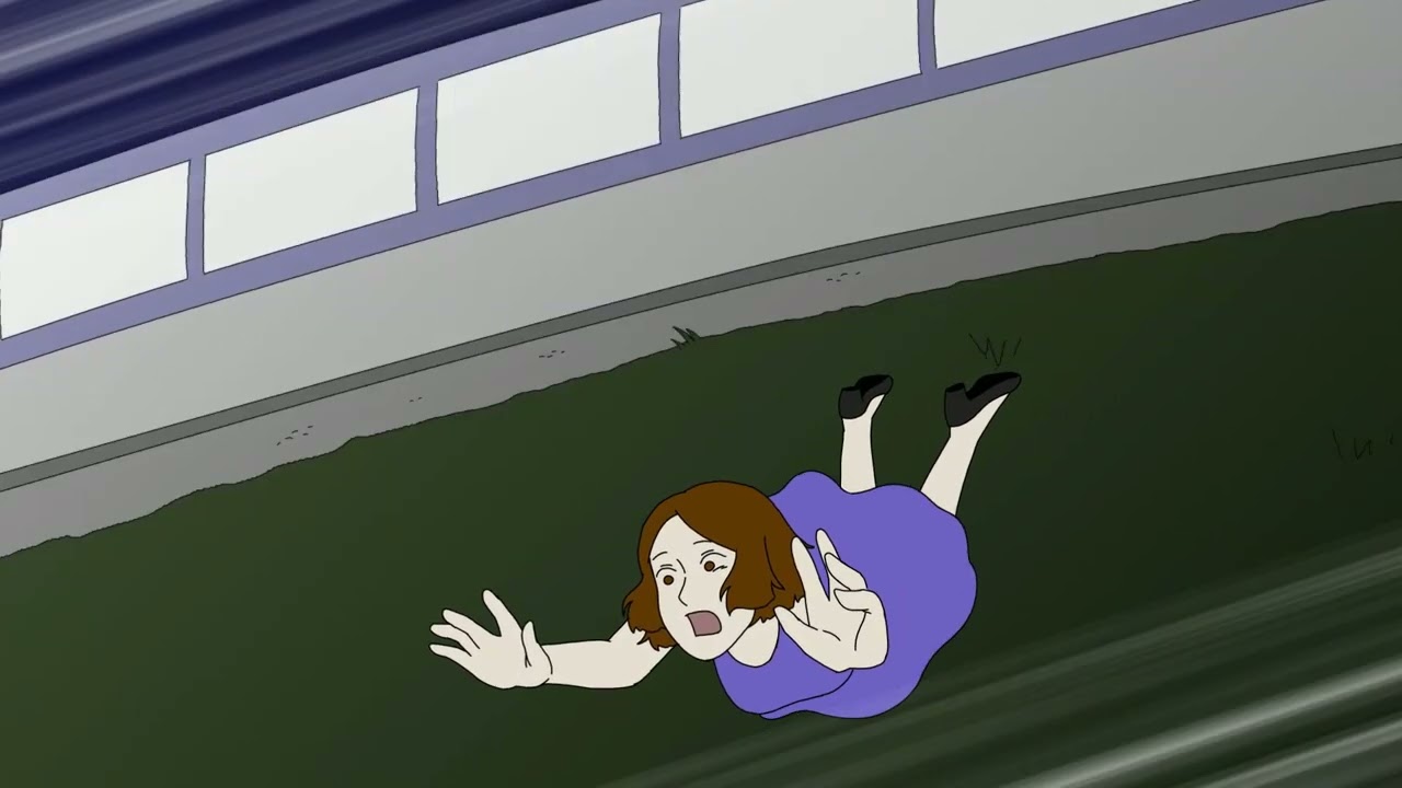 True Train Horror Story Animated - YouTube