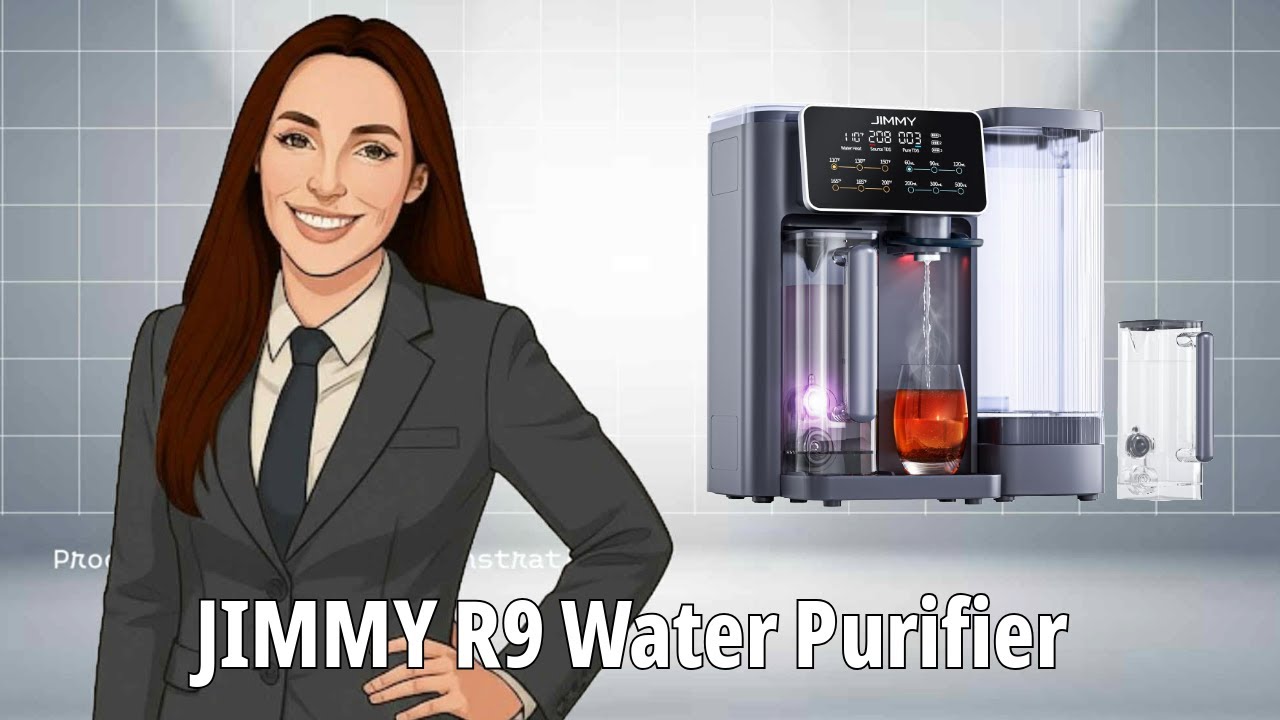 JIMMY R9 Countertop RO Water Purifier - YouTube