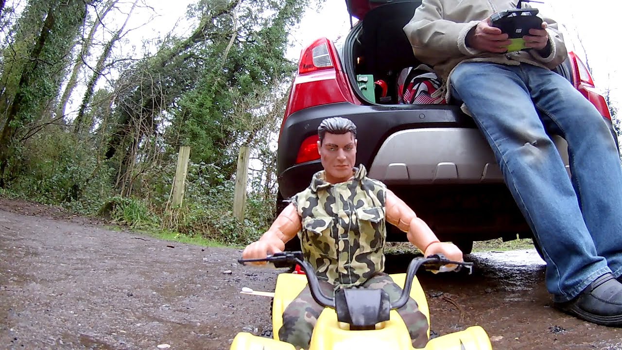 Old Project revisited Action Man on a Quad Bike PART 1 FAIL - YouTube