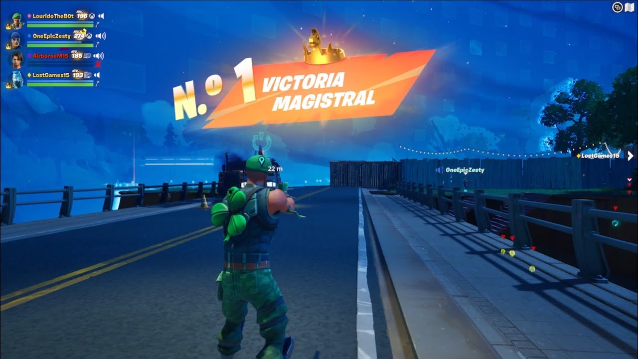 “Garrison” Skin Gameplay - Squads Victory Royale - Fortnite Chapter 4 ...