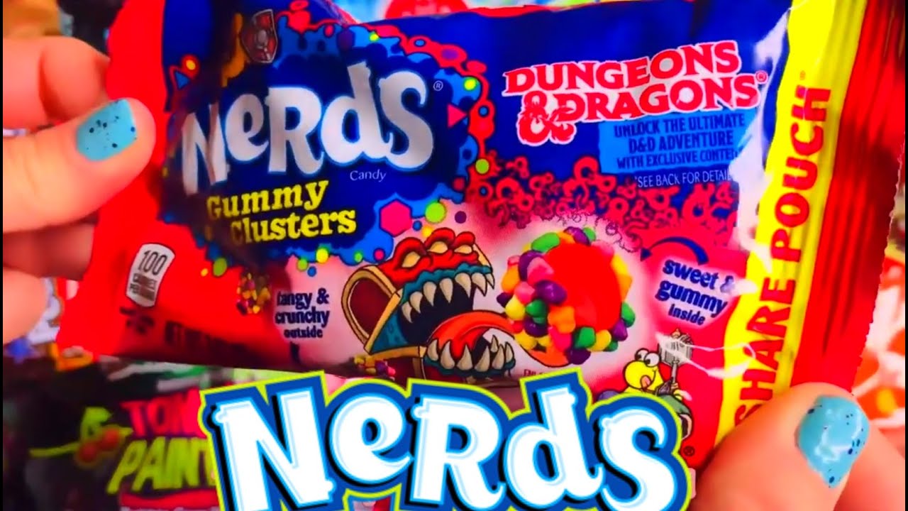 Candy Opening NEW Nerds Gummy Clusters MINI Nerd Ropes Candies - YouTube