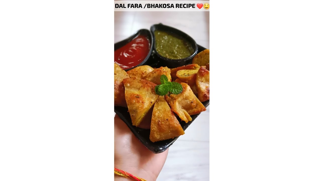Dal Fara Recipe | Bhakose | Easiest Snacks at home by @SWADSWADRASOI11 ...