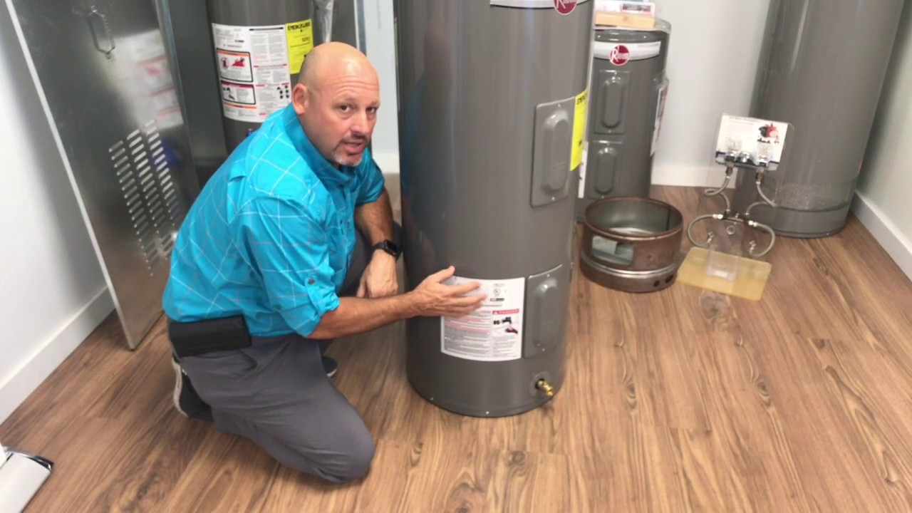 The Importance of Water Heater Labels - YouTube