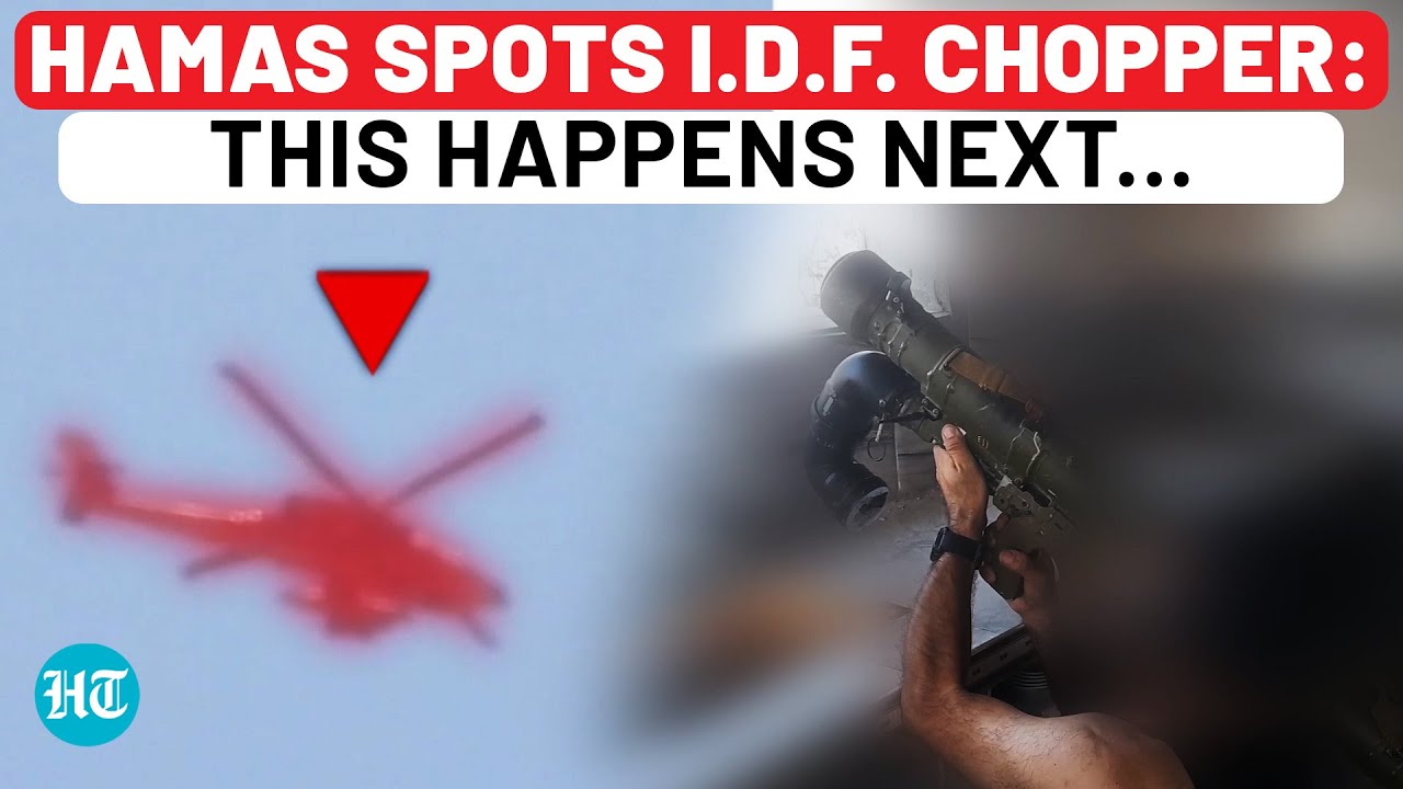 IDF Not Safe Even In Gaza Skies? Hamas Claims Attack On Chopper; Israel ...