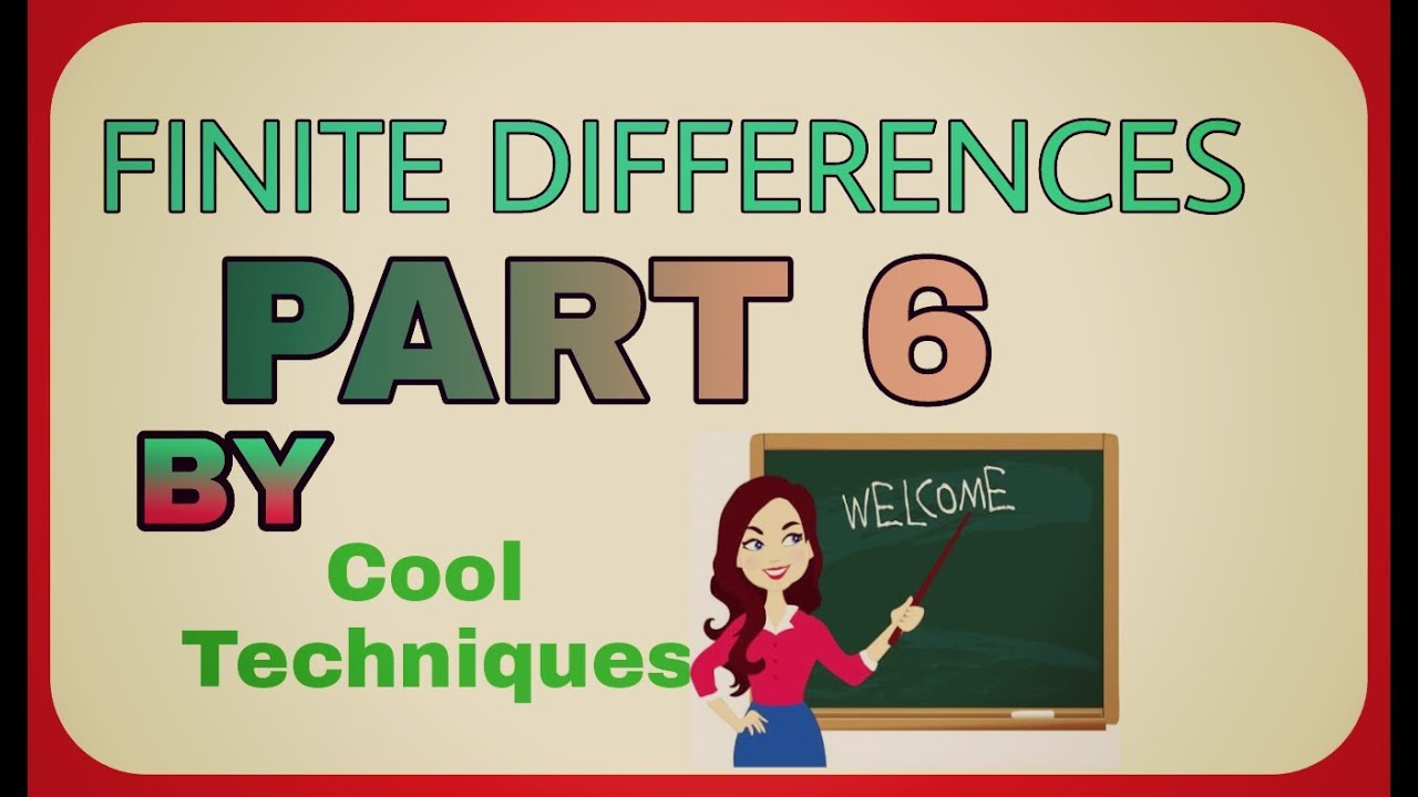 Finite Difference Method In Hindi Finite Differences Finite Difference Method YouTube finite-difference-method-in-hindi-finite-differences-finite-difference-method-youtube