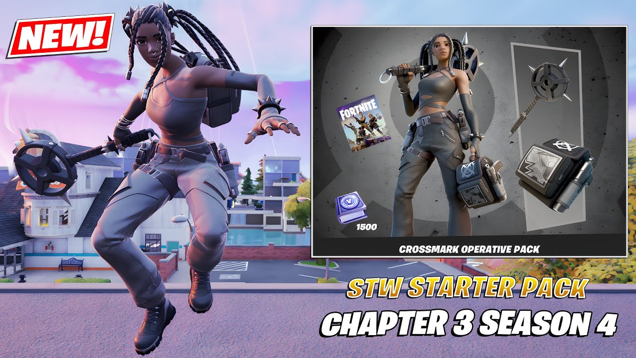 *NEW* Nia Skin Gameplay (Crossmark Operative Starter Pack) Fortnite ...