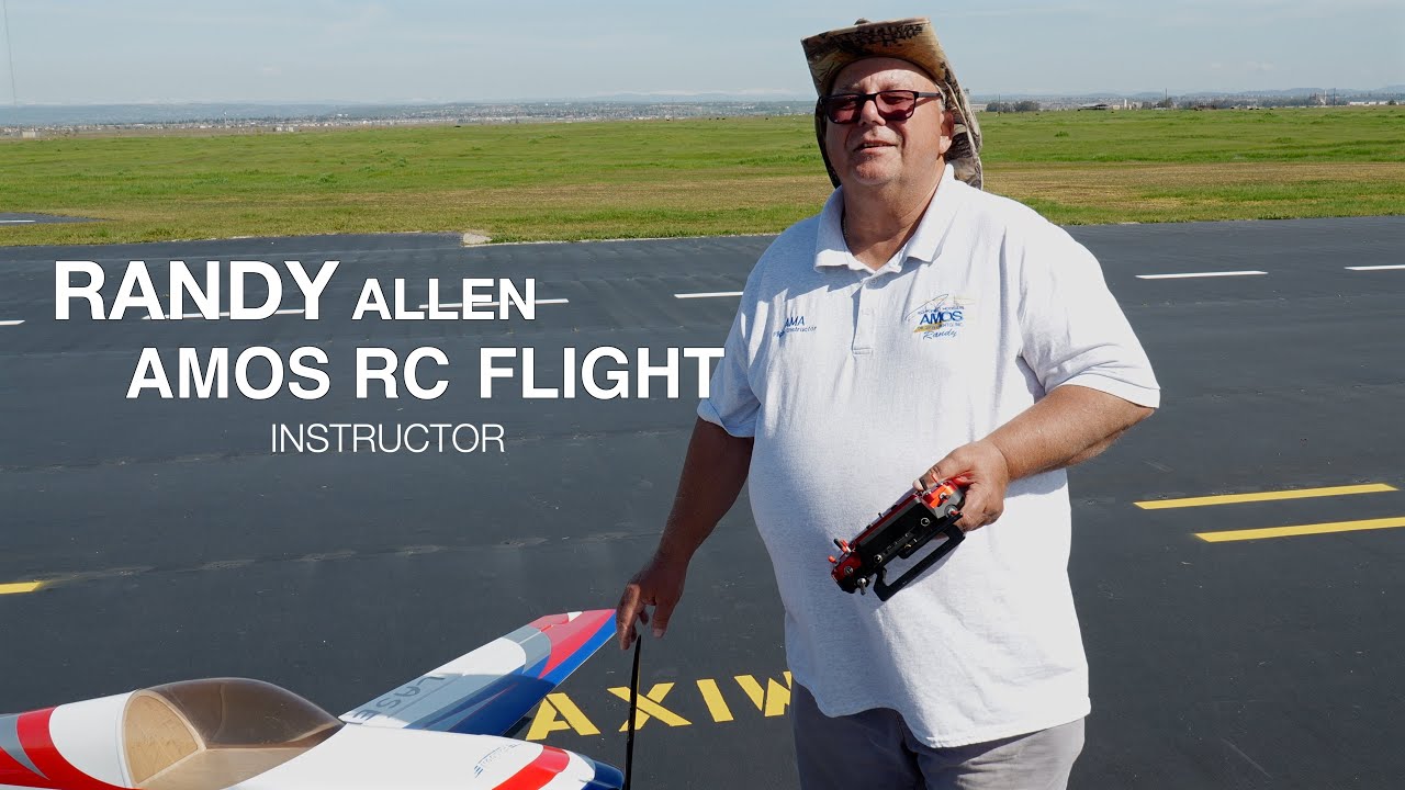 Meet our team! Randy Allen, RC flight instructor at Amos, and his AJ ...