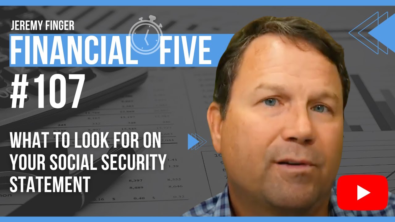 FFF #107 - What To Look For On Your Social Security Statement - YouTube
