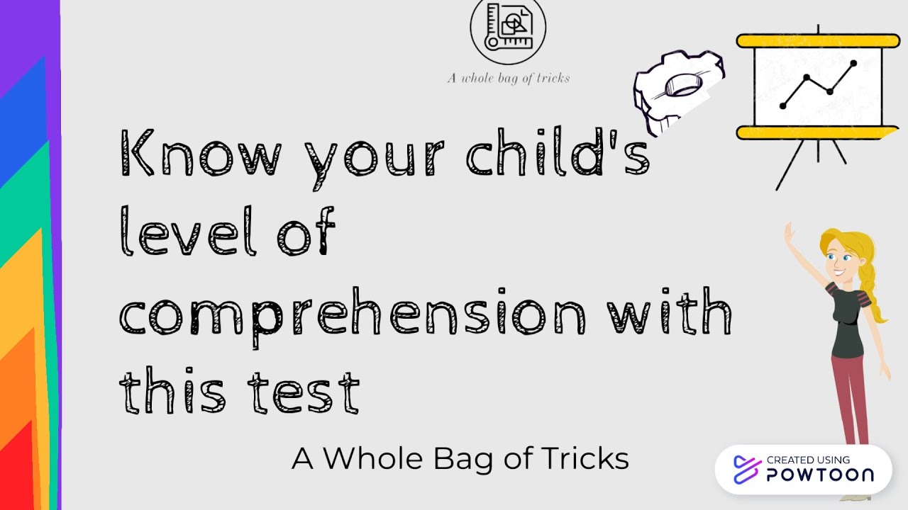 What is your kid's level of comprehension. Test it - YouTube