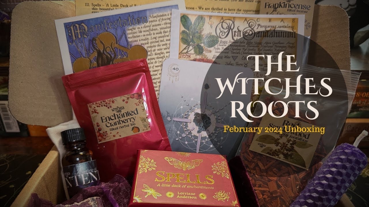 The Witches Roots - February 2024 Unboxing - YouTube