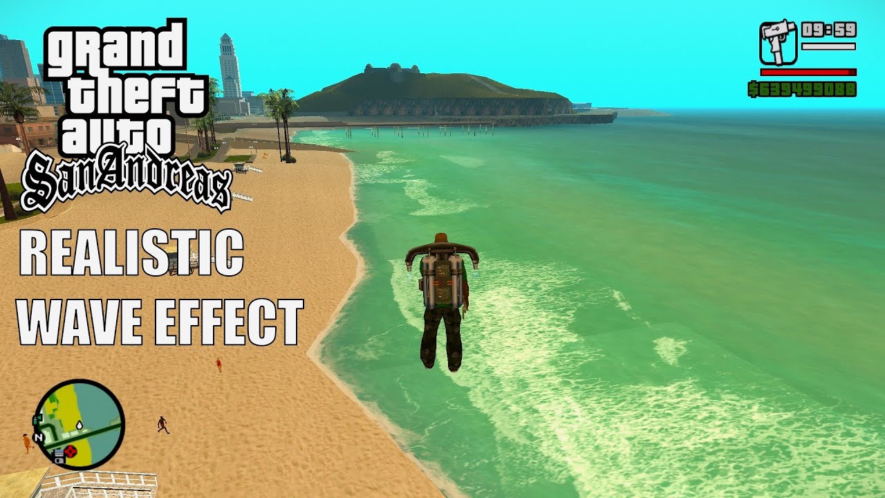 Realistic Water Effects in GTA San Andreas | Water Waves Mod PC | 2024 ...