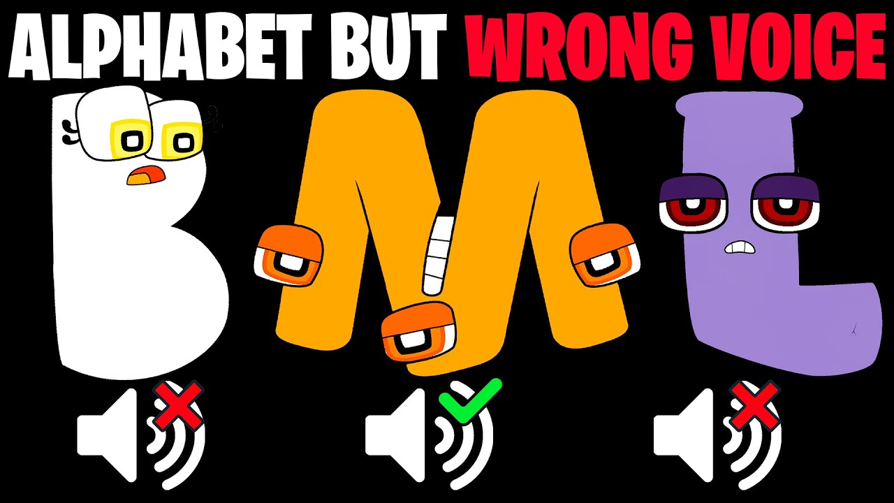 Alphabet Lore But Reverse Wrong Voices - YouTube