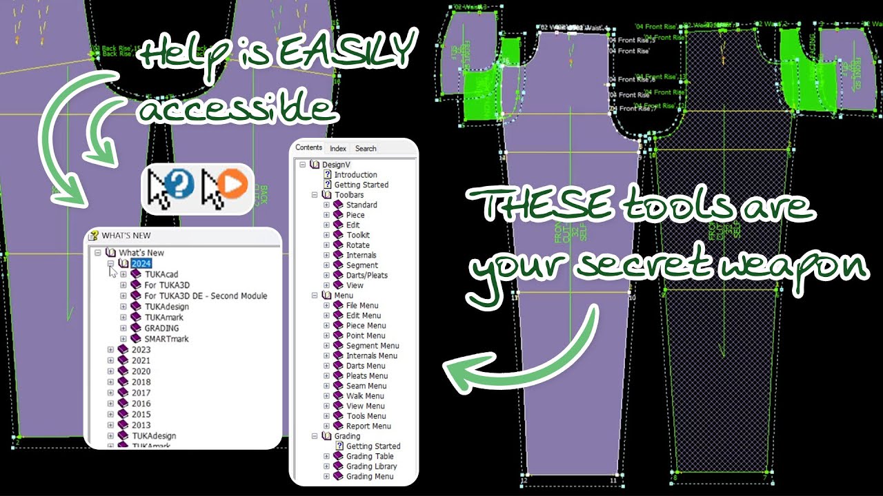 TUKAcad Help Library | The Guide to Becoming the Most Efficient Pattern Maker - YouTube