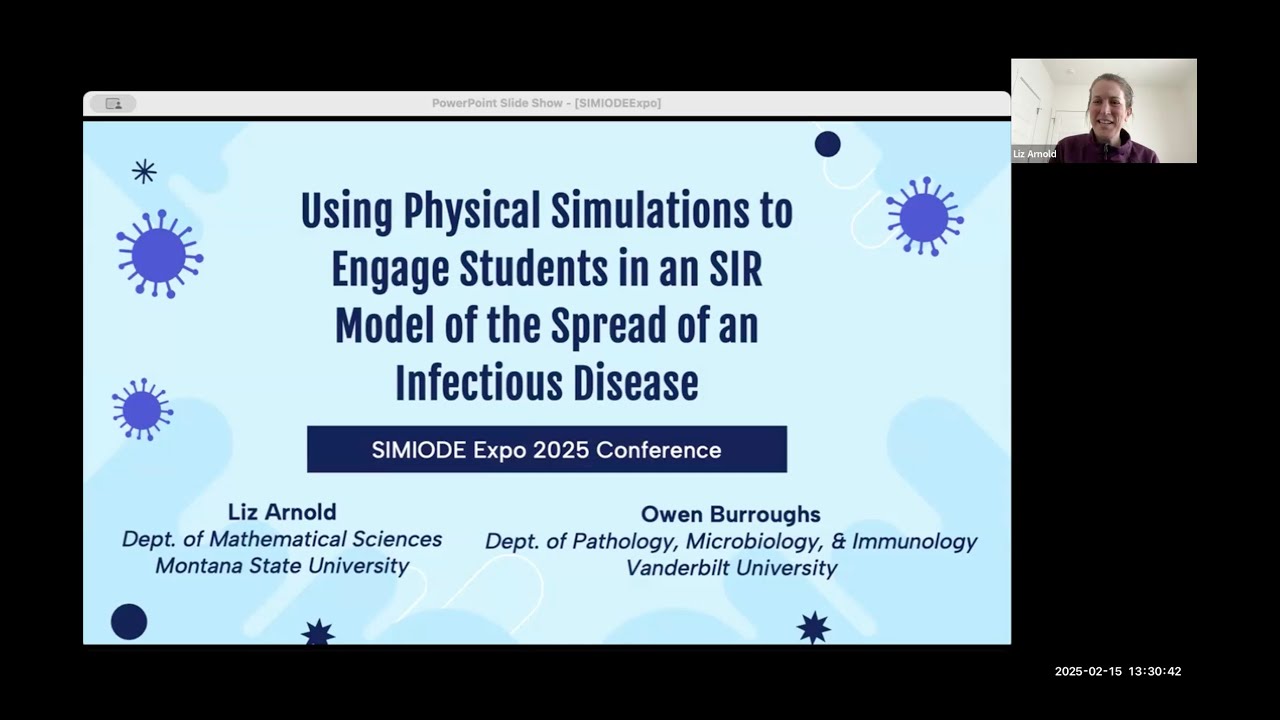 Using Physical Simulations to Engage Students in an SIR Model of the Spread of an Infectious ...