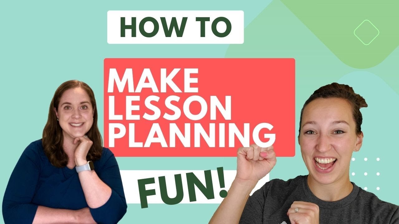 This will make Lesson Planning EASY! - YouTube