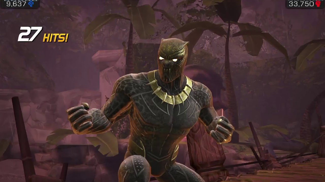 MCOC: KillMonger Special Attacks - YouTube