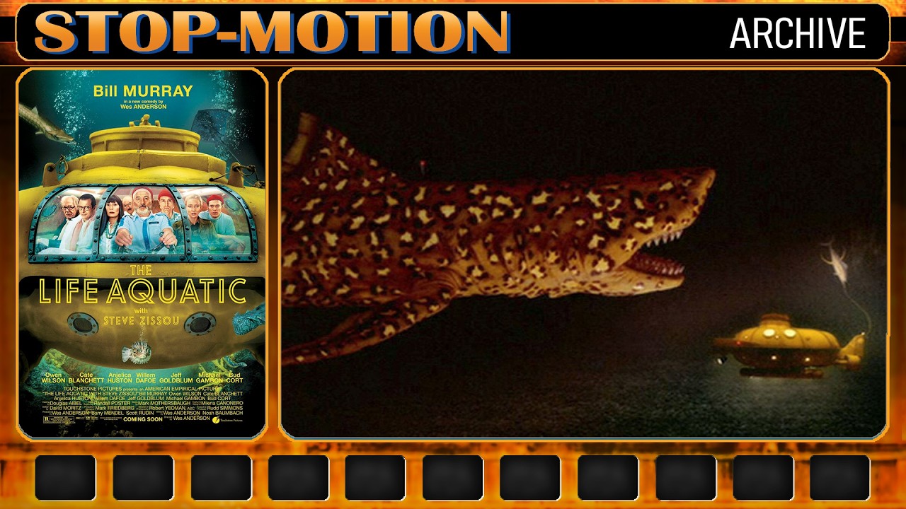 The Life Aquatic with Steve Zissou (2004) Stop Motion shots - YouTube
