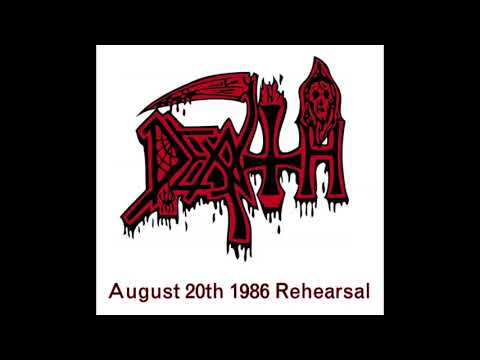 Death - August 20th 1986 Rehearsal